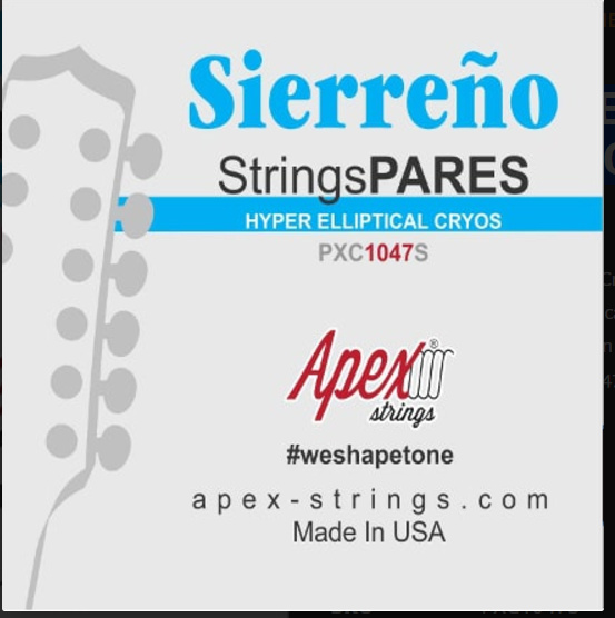 PXC1047S APEX® “HYPER ELLIPTICAL CRYOS” LT BRONZE “SIERREÑO” 12 STRING ...
