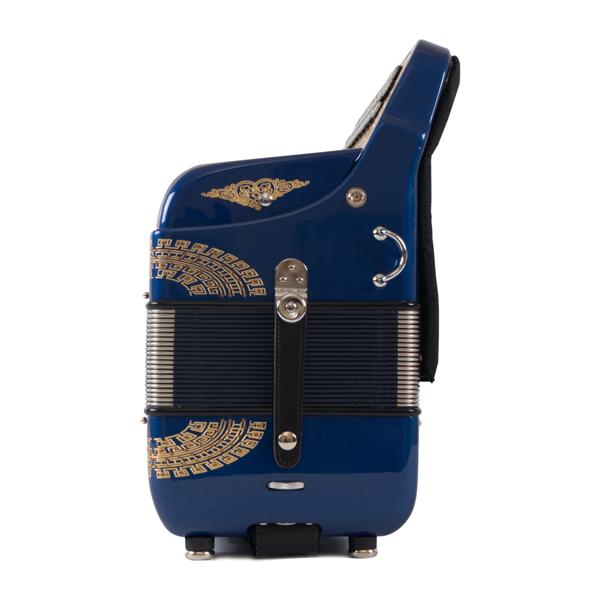 Massimo Supra 6 Switches (FA/MI) / Blue with Gold – Massimo Accordions