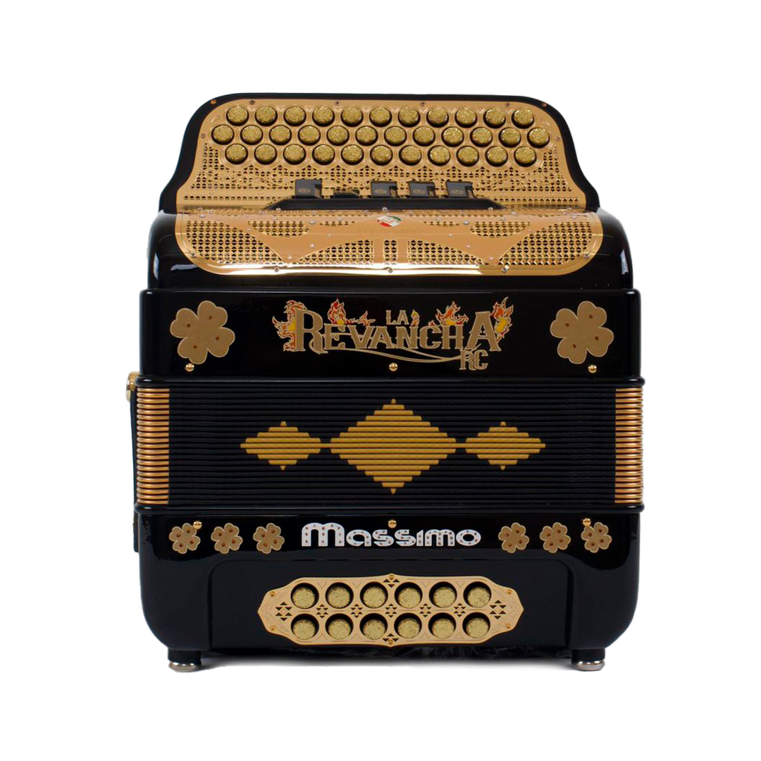 Customized Accordions La Revancha 5 Switches / Tone F – Massimo Accordions