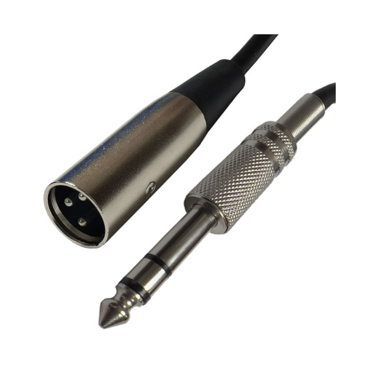 Calrad 10-149-15 Cable Male XLR to 1/4" Stereo Plug 15 ft. Long ...