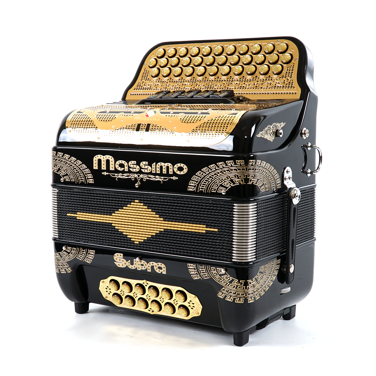 Massimo Ultra Compact 5 Switches Black (Gold details) F Tone – Massimo ...
