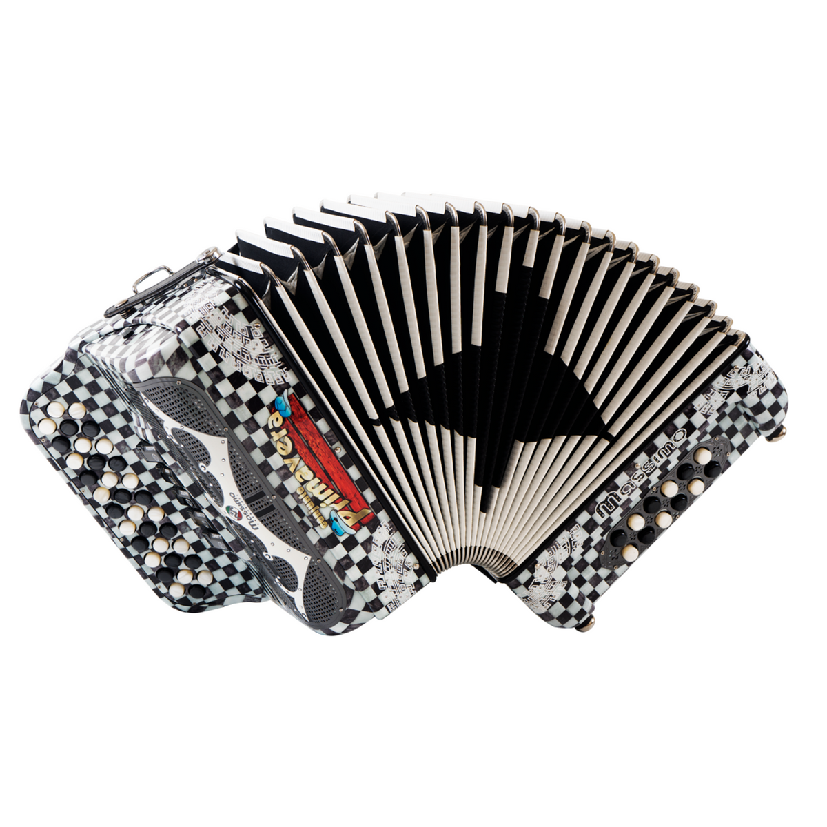Customized Accordions Conjunto Primavera Black 5 Switches – Massimo ...