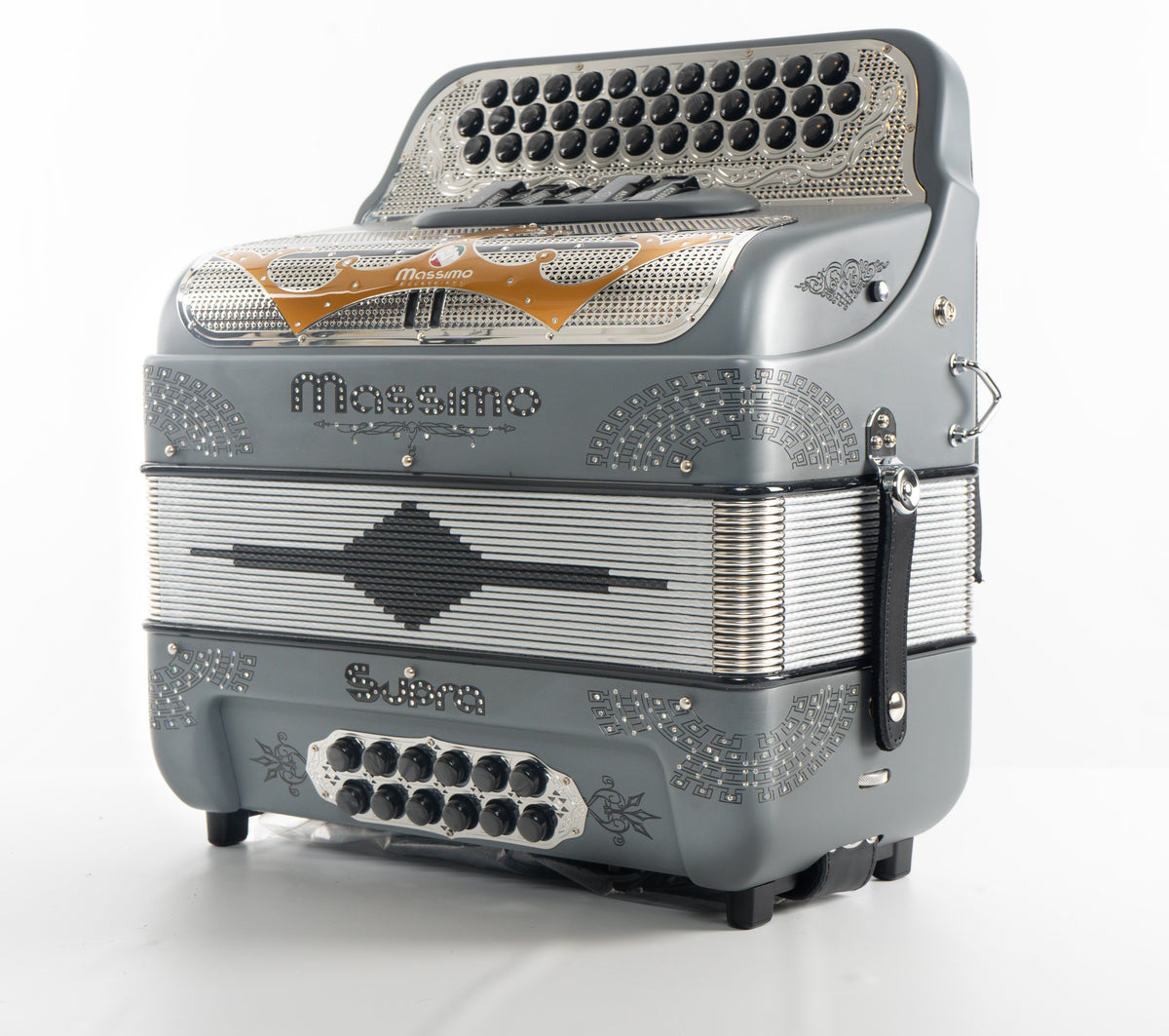 Massimo Supra Matte Grey (Black details) 5 Switches / F Tone – Massimo ...